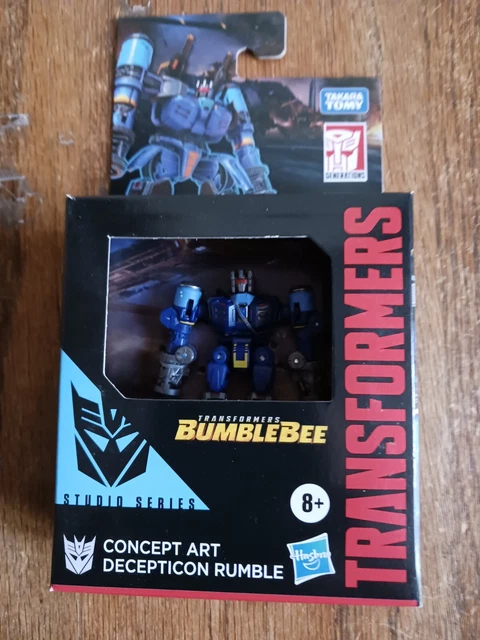 TRANSFORMERS STUDIO SERIES Decepticon Rumble Core Class Bumblebee Movie ...