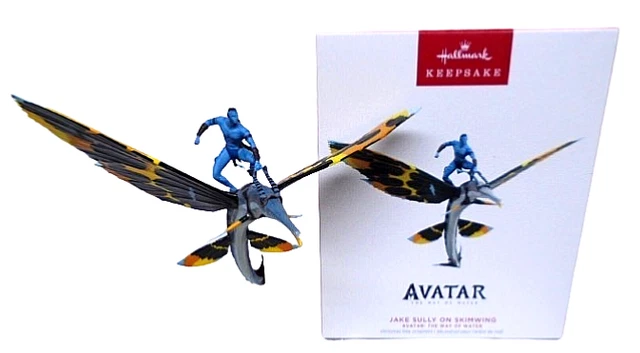 HALLMARK 2023 AVATAR Jake Sully on Skimwing Way of Water Keepsake Xmas ...