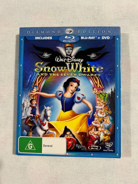 Snow White And The Seven Dwarfs Diamond Edition Blu Ray Dvd Bonus