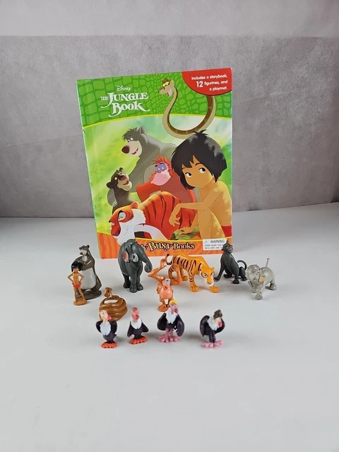 MY BUSY BOOKS Disneys The Jungle Book With Figures, Rare, Complete £63. ...