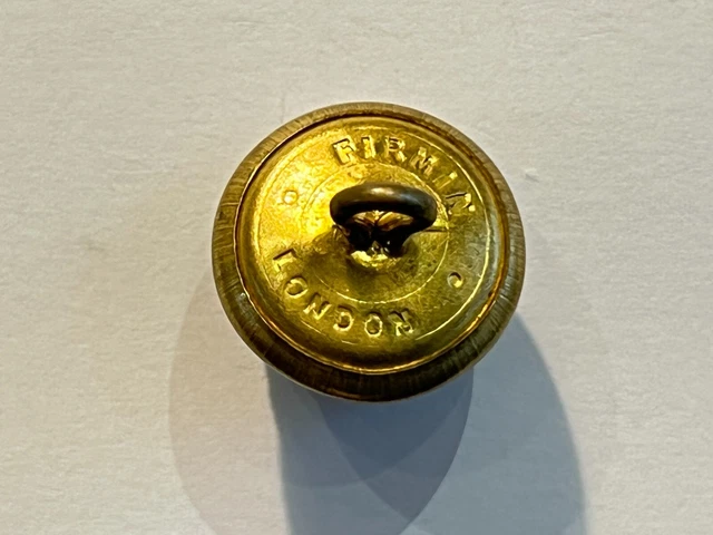 ANTIQUE LIVERY BUTTON 20mm intertwined letter P E R C Firmin London £10 ...