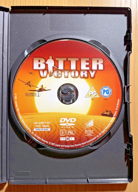BITTER VICTORY (DVD) Richard Burton Curt Jurgens Ruth Roman Nicholas ...