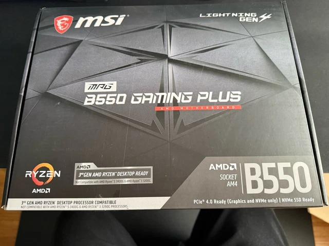 MSI MPG B550 GAMING PLUS, AM4, AMD (7C56-003R) Motherboard £22.41 ...