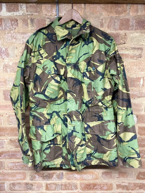 ORIGINAL BRITISH ARMY 1968 Pattern DPM Combat Smock 68 Camo Size 4 ...