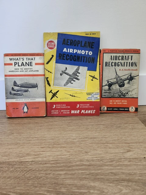 WORLD WAR 2 Ww2 Plane Recognition Books RCAF Lot Of 3 $9.99 - PicClick CA