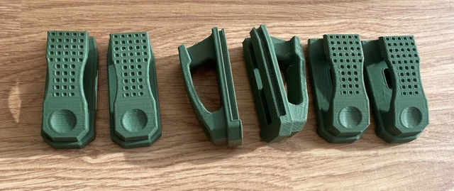 AIRSOFT PTS EPM 1 - Magazine Ranger Plates / Pulls - set of 6 - Black ...