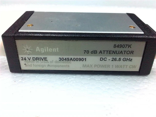 AGILENT 84907K HP Keysight Step Atténuateur 70dB test bon EUR 1.431,05 ...