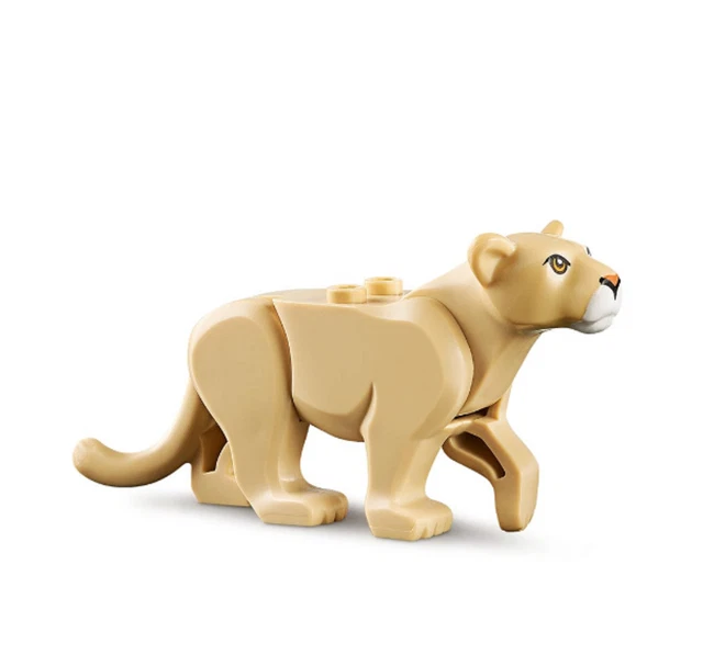 LIONESS LEGO CITY Safari Off-Roader Authentic Minifigure Toy 60267 ...