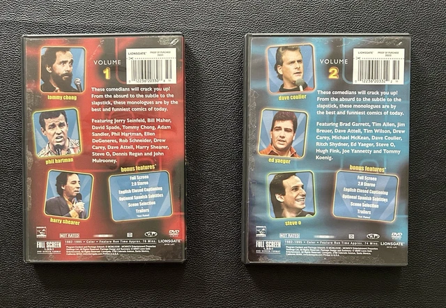 COMBO PACK - Comedy Club Shoot-Out Vol. 1 & Vol. 2 (DVD) - Pre-Owned $2 ...