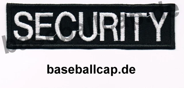 PATCH AUFNÄHER SECURITY Abzeichen Colour SECURITAS SICHERHEITSDIENST ...