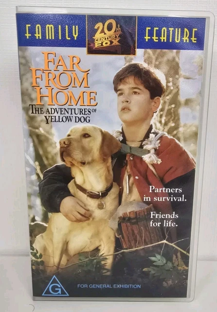 FAR FROM HOME-THE Adventures of Yellow Dog (DVD, 1994) Family Feature ...