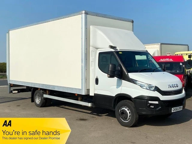 IVECO DAILY 70C-180 Euro 6 20Ft Box Van With Taillift With Aircon ...
