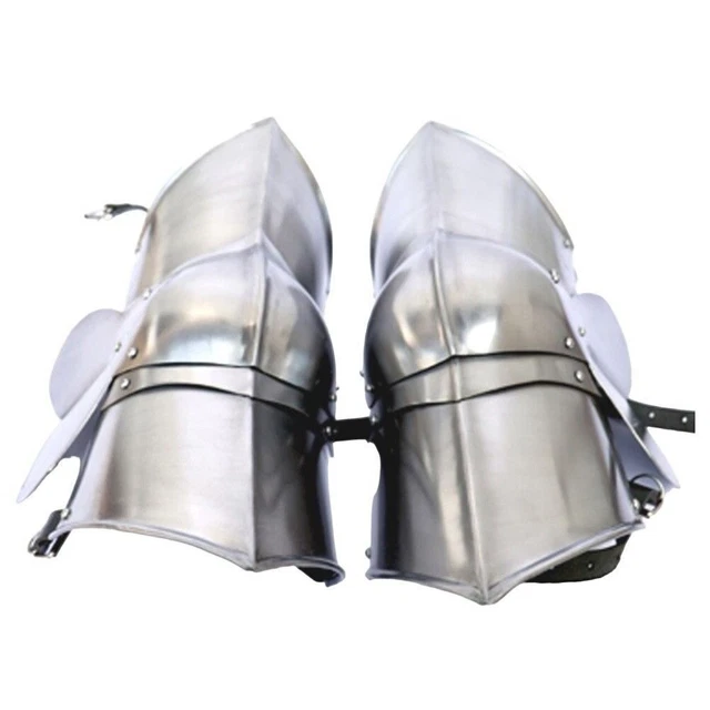 MEDIEVAL ARMOR LEG Knight Steel Guard Set Gothic Full Larp Costume LARP ...