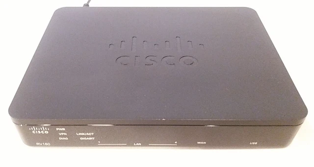 CISCO RV160 VPN Router With Power Supply $375.00 - PicClick