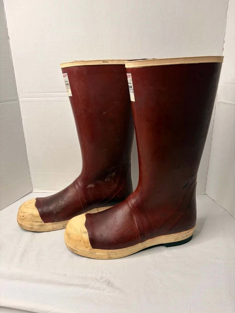 TINGLEY NEOPRENE STEEL Toe Rubber Work Boots Mens Size 11 ASTM F2413-18 ...