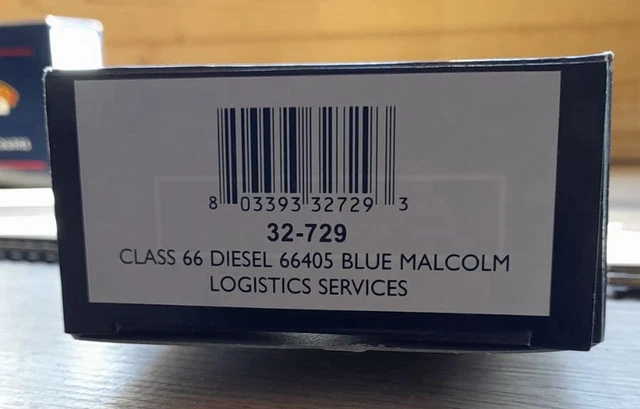 BACHMANN CLASS 66 Malcolm Logistics Livery 66405 Diesel Locomotive OO ...