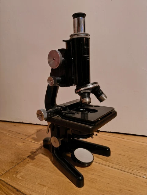 VINTAGE W. WATSON & Sons Ltd "Service II" microscope £100.00 - PicClick UK