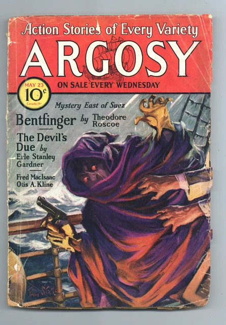 ARGOSY PART 4: Argosy Weekly May 23 1931 Vol. 221 #2 FR/GD 1.5 Low ...