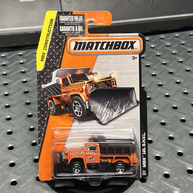 2015 MATCHBOX MBX 12L S.H.V.L #33 orange - MBX Construction - 1:64 ...