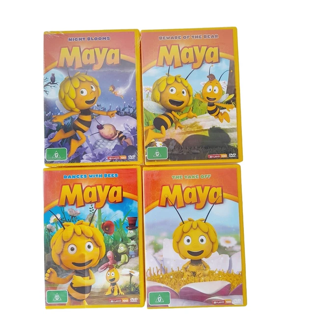 MAYA THE BEE Dvds - Dances With Bees, The Take Off, Night Blooms ...