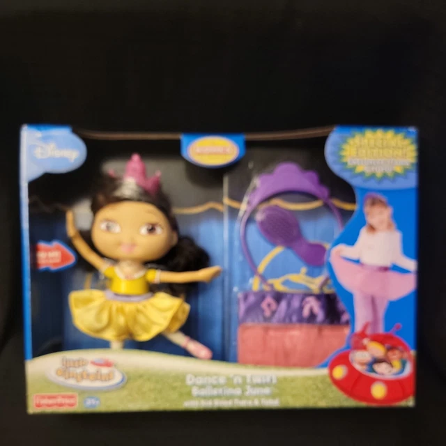 DISNEY'S FISHER PRICE Little Einsteins Dance 'N Twirl Ballerina JUNE ...