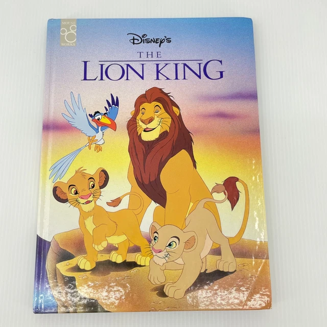 DISNEY THE LION King RARE Limited Collectors Edition Hardback Book Art ...