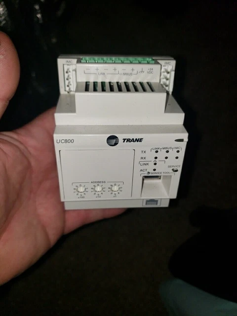 TRANE UC800 MODULE X13651144-01 REV D MOD01628 CVHE, CVHF Chiller ...