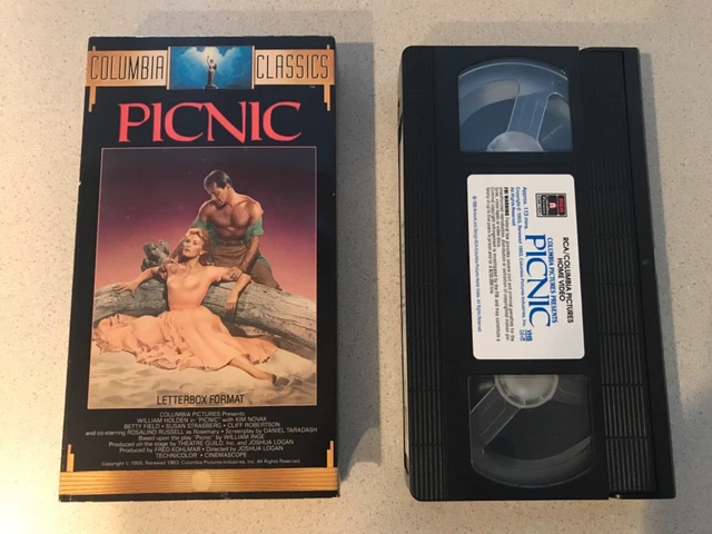 PICNIC (VHS, 1990, Letterbox) William Holden, Kim Novak £6.84 - PicClick UK