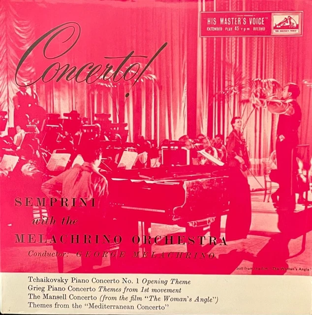 ALBERTO SEMPRINI, THE Melachrino Orchestra - Tchaikovsky Piano Concerto ...