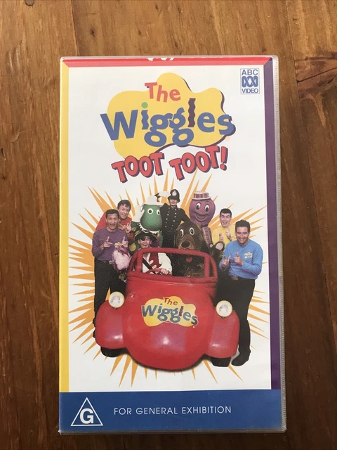 THE WIGGLES TOOT Toot VHS Video Tape 1998 ABC Kids Original Cast $25.00 ...