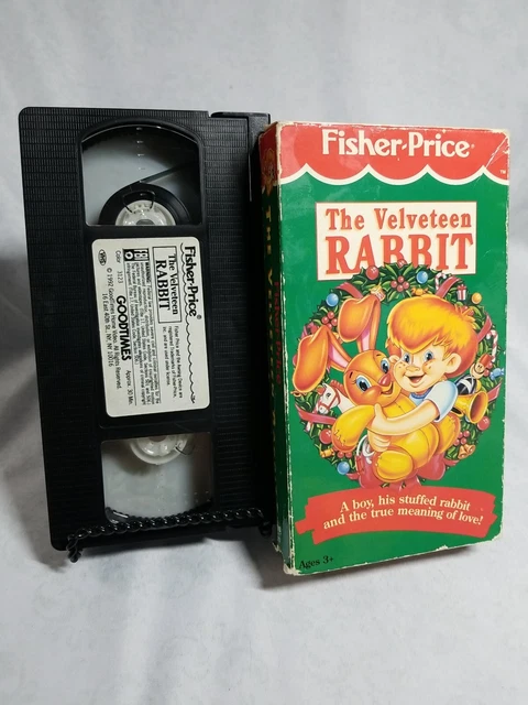FISHER PRICE - The Velveteen Rabbit - Vintage Holiday Christmas VHS ...