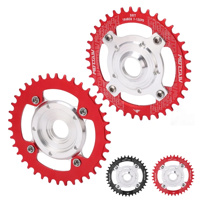 38T 104MM BCD Chainring Adapter Conversion Kit for Tongsheng Mid Drive ...