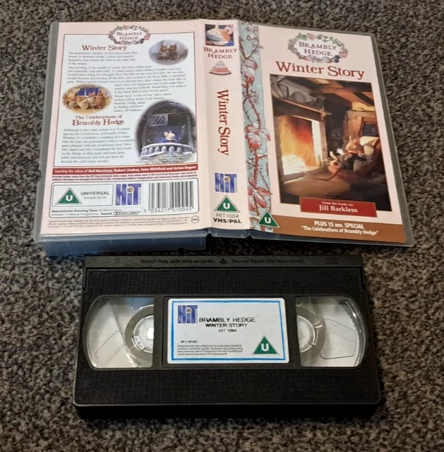 BRAMBLY HEDGE WINTER Story Jill Barklem Vhs Video Kids Children £4.88 ...