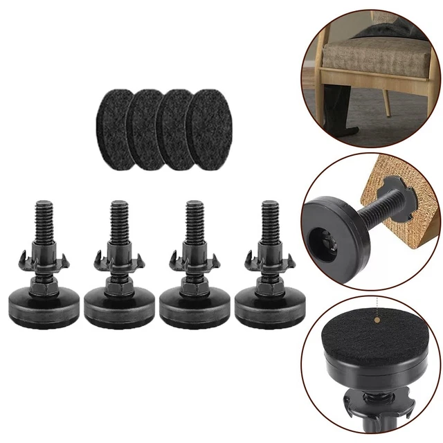 OPTIMISEZ LA HAUTEUR et la stabilit?? de vos meubles avec pieds r??glables EUR 26,87 - PicClick FR