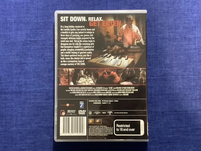 THE COOK (DVD, 2008) Horror Full Movie Sample Product Disk - Like New ...