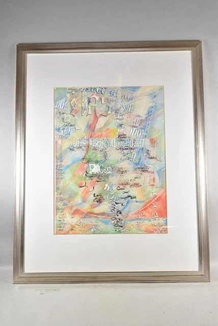 G50L75- THOMAS KUBISCH (1938) Aquarell/ Mischtechnik, sign. & dat. '87 ...