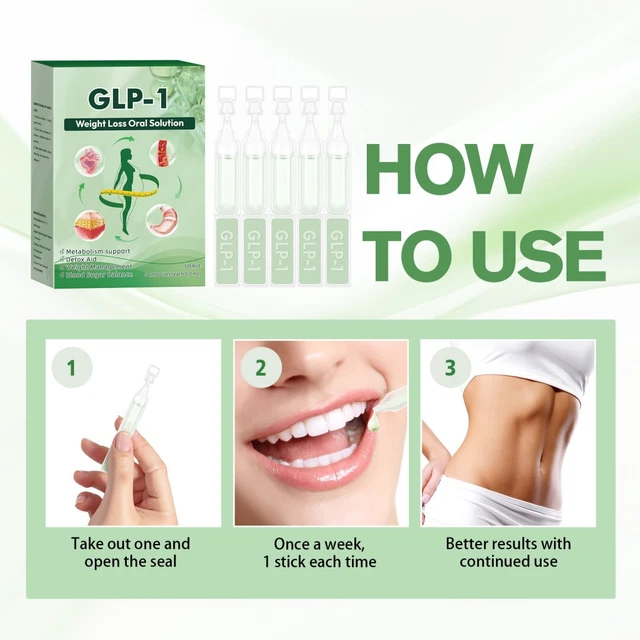 GLP-1 ORAL SOLUTION, GLP-1 Moringa Drops, Natural GLP-1 Supplement ...