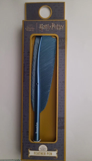 HARRY POTTER FEATHER Pen Hogwarts Ravenclaw Wing Quill Pen NEW Boxed £5 ...