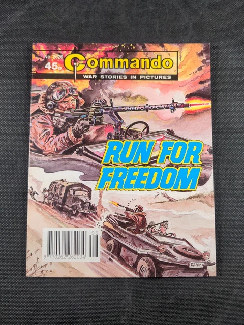 COMMANDO COMIC ISSUE Number 2626 Run For Freedom £4.45 - PicClick UK
