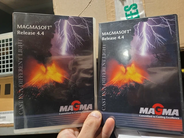 LOGICIEL MAGMA 4.4 castings simulation software foundry simulation MAGMASOFT EUR 499,00 ...