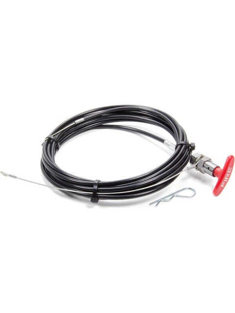 SAFETY SYSTEMS FIRE Suppression Pull Cable 15 ft Long Handle Included ...