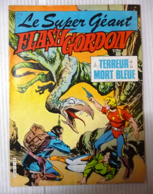 LE SUPER GEANT flash gordon 6 la terreur de la mort... dynamisme presse ...