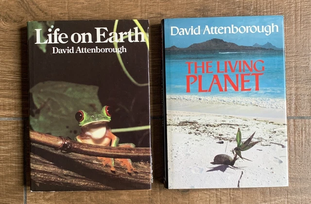 DAVID ATTENBOROUGH - Life On Earth And The Living Planet (2 Books) EUR ...