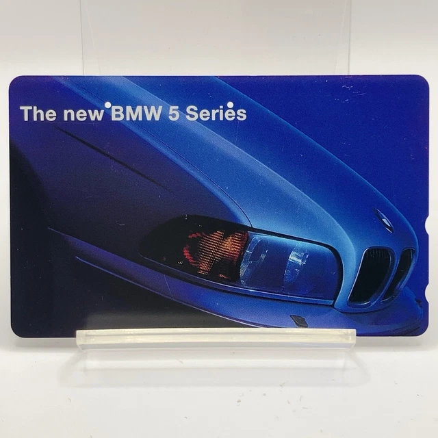 BMW 5-SERIES VINTAGE Telephone Card NTT Rare Made In Japan Retro Used ...