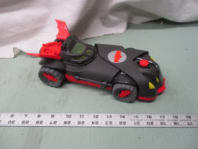FISHER PRICE IMAGINEXT DC Superfriends Batman Batmobile Transforming ...