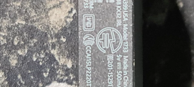 MICROSOFT WIRELESS DISPLAY V2 Adapter- P3Q00003- Model 1733-HDMI | USB ...