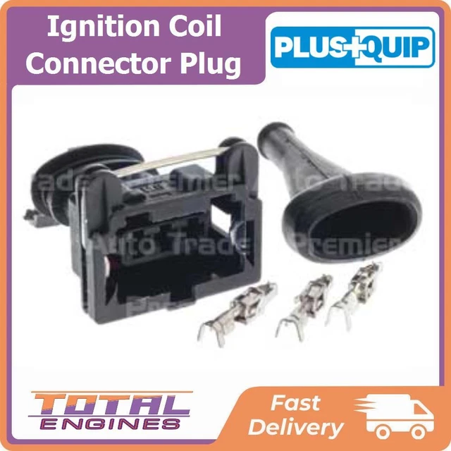 PLUSQUIP IGNITION COIL Connector Plug fits Toyota Crown MS112R 2.8L ...