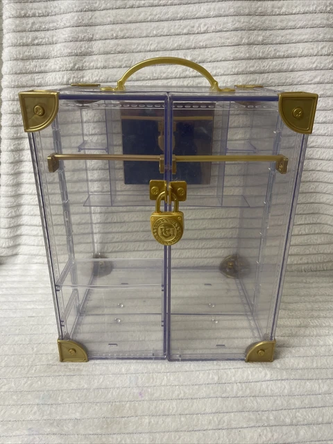 RAINBOW HIGH DELUXE Closet Clear Carry Case Wardrobe With Padlock £24. ...