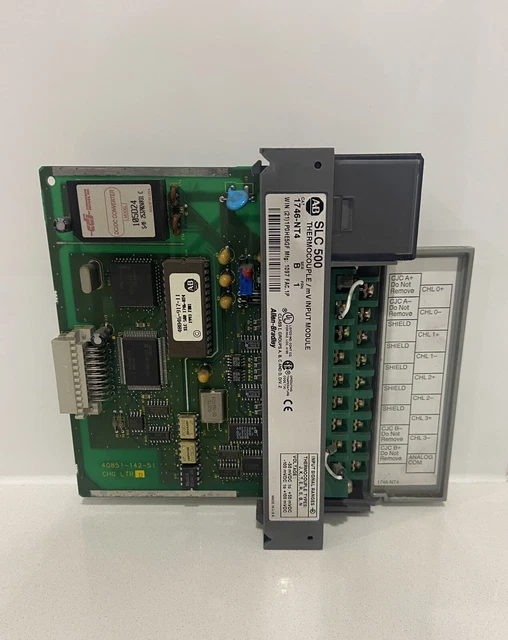 1746-NT4 THERMOCOUPLE MV Input Module SLC 500 PLC $230.00 - PicClick AU
