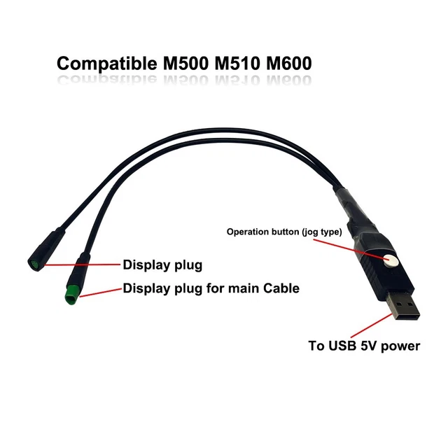 FOR BAFANG ELECTRIC Bike USB Cable for M400 G330 M500 G620 CAN Protocol £35.30 - PicClick UK